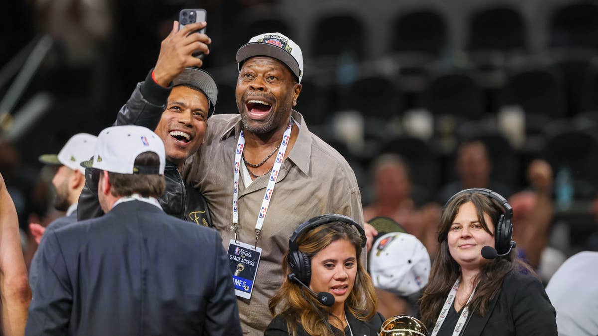 Patrick Ewing makes emotional Tim Duncan, David Robinson admission