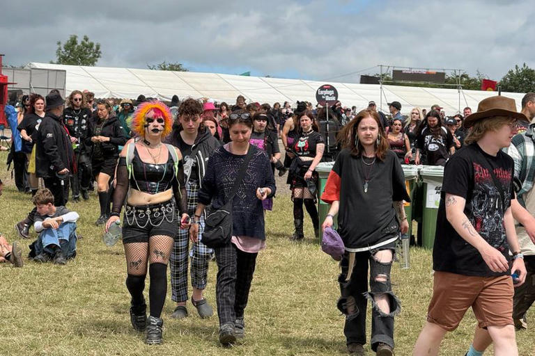 I've never seen so many children at Download - but that's a good thing ...