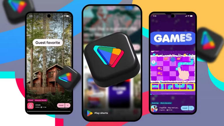 Même le Play Store se met aux vidéos courtes et à l'IA pour vous garder ...