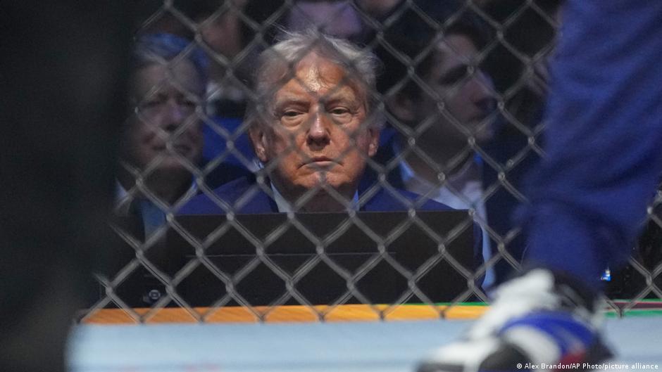 Trump hosts White House cage fights to mark 80th birthday