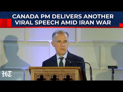 Canada PM Mark Carneys Dublin Speech Goes Viral Amid Iran War Post Cold ...