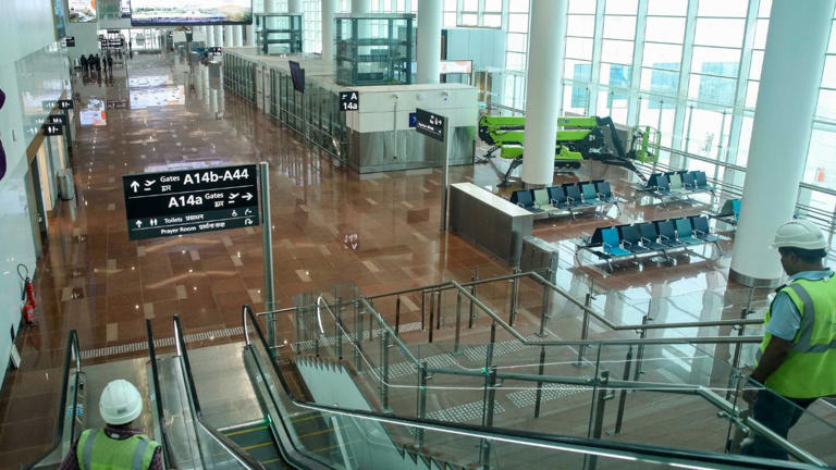 Noida International Airport begins operations, first flight lands from ...
