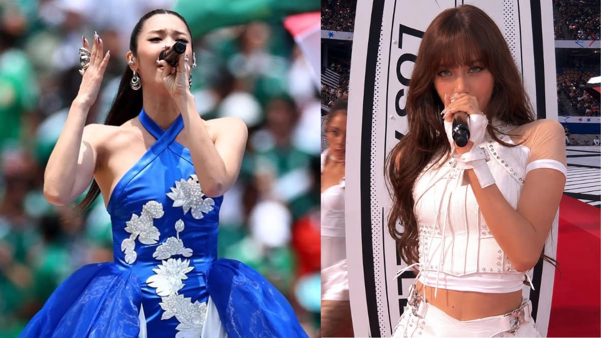 K-pop stars Lisa and EJAE create history at FIFA World Cup 2026 opening ...