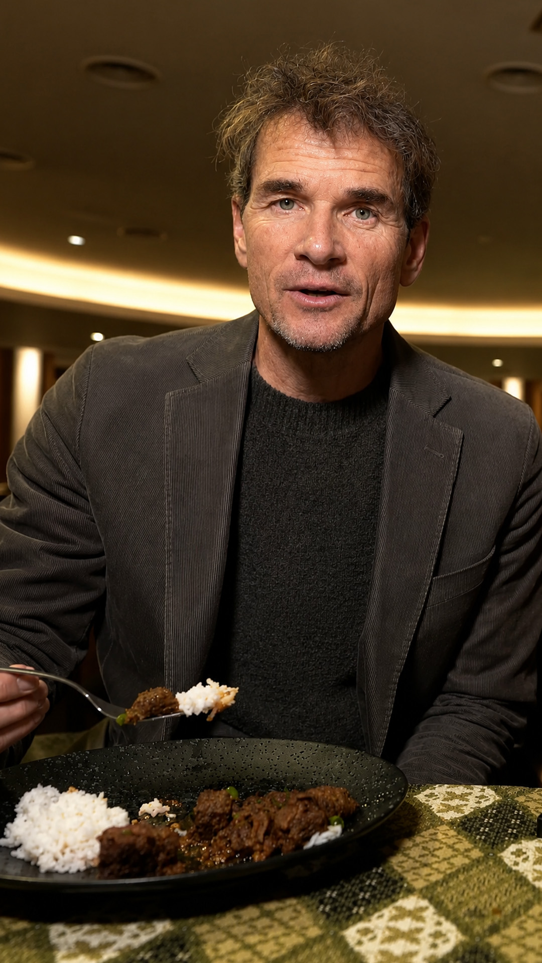 What happens when Jens Lehmann tries Indonesian food?