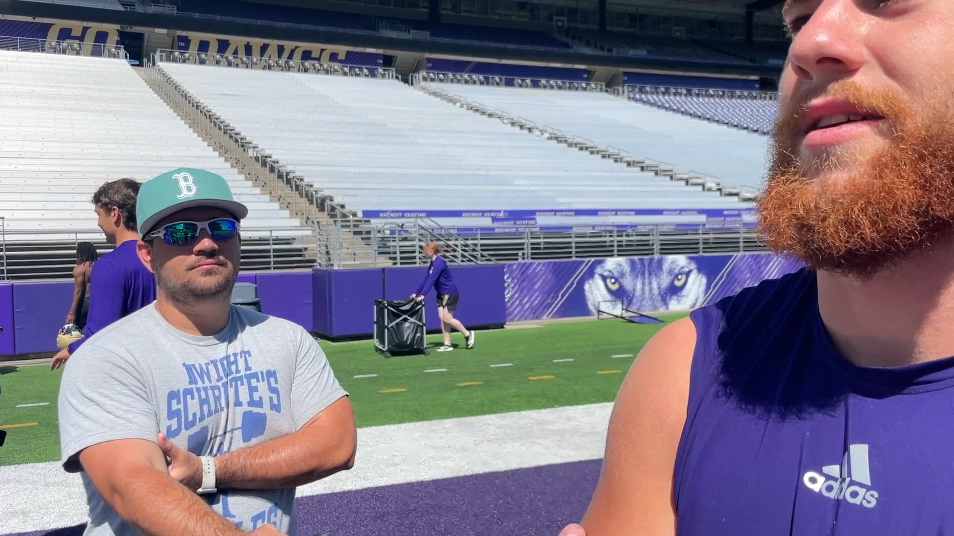 Hayden Moore on transferring to UW