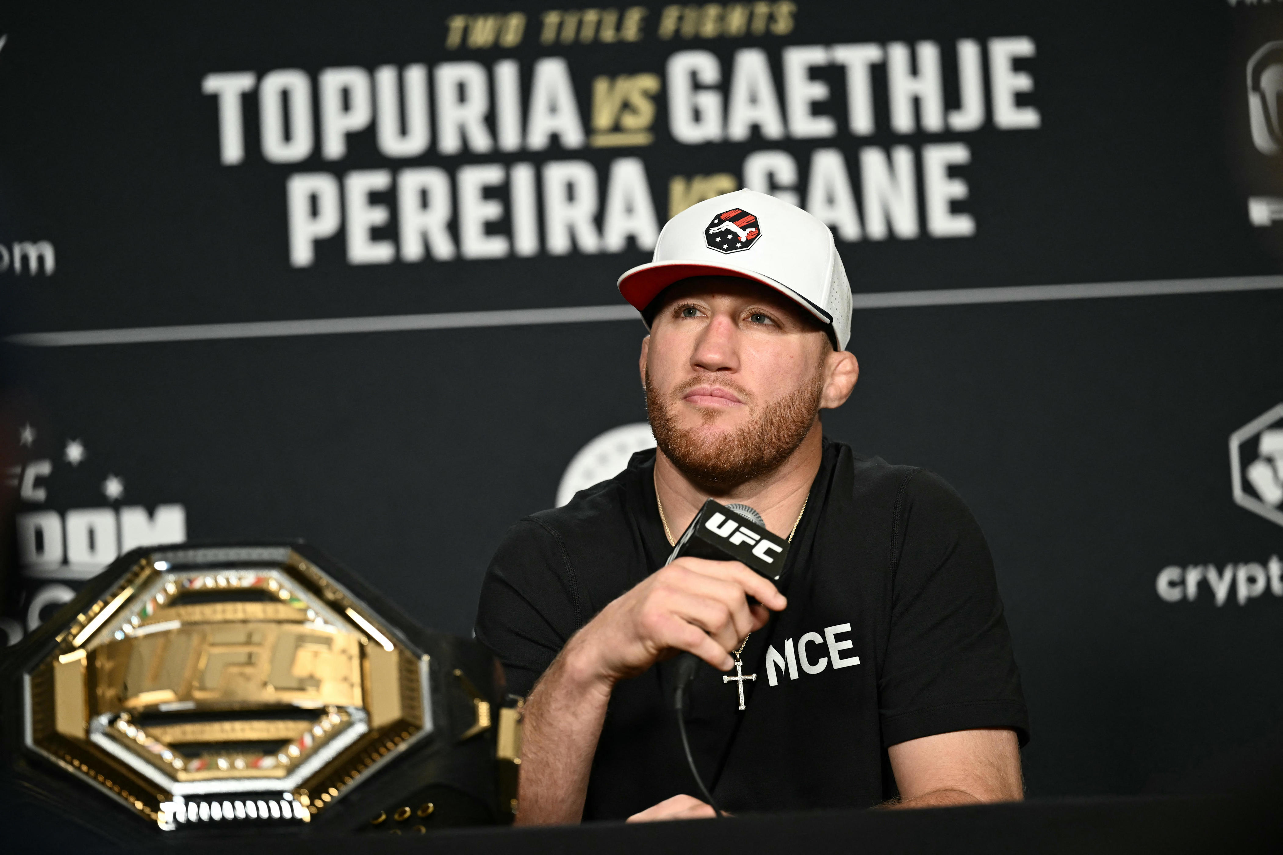 LIVE! Watch UFC Freedom 250 post-fight press conference video stream ...