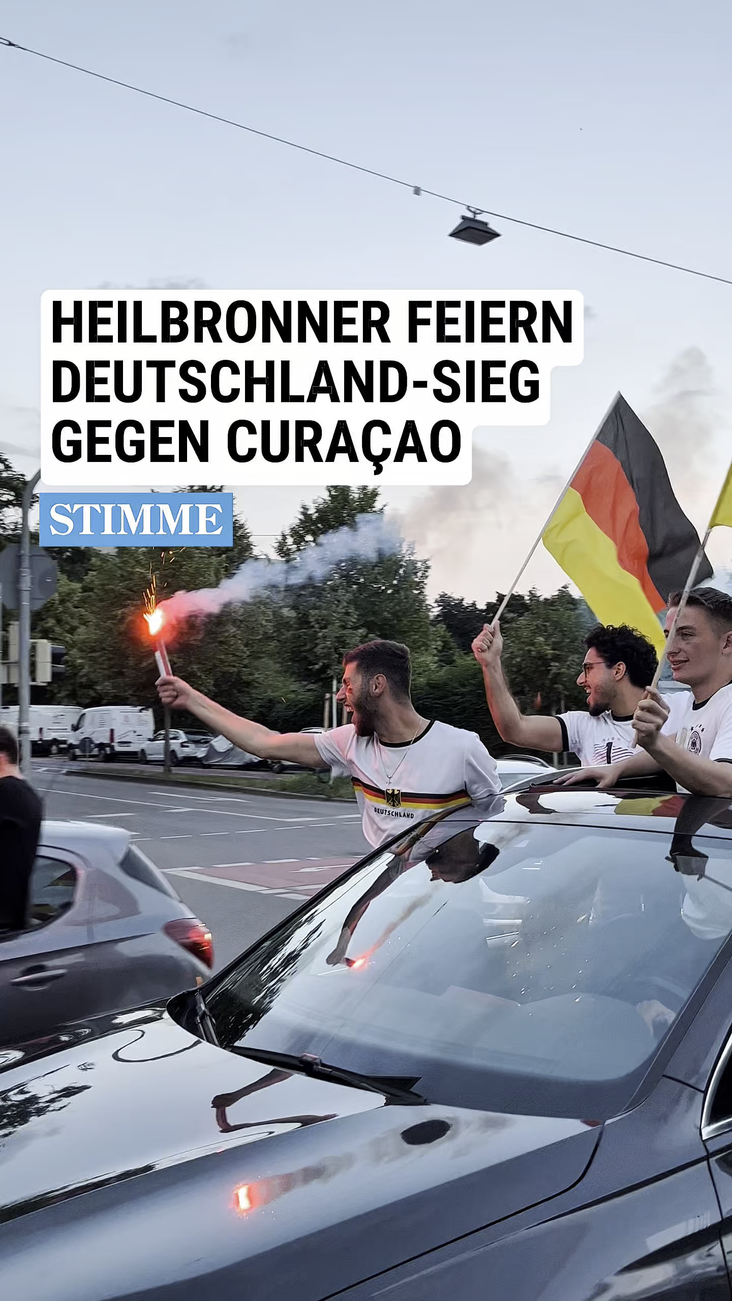 Heilbronner feiern Deutschland-Sieg gegen Curaçao