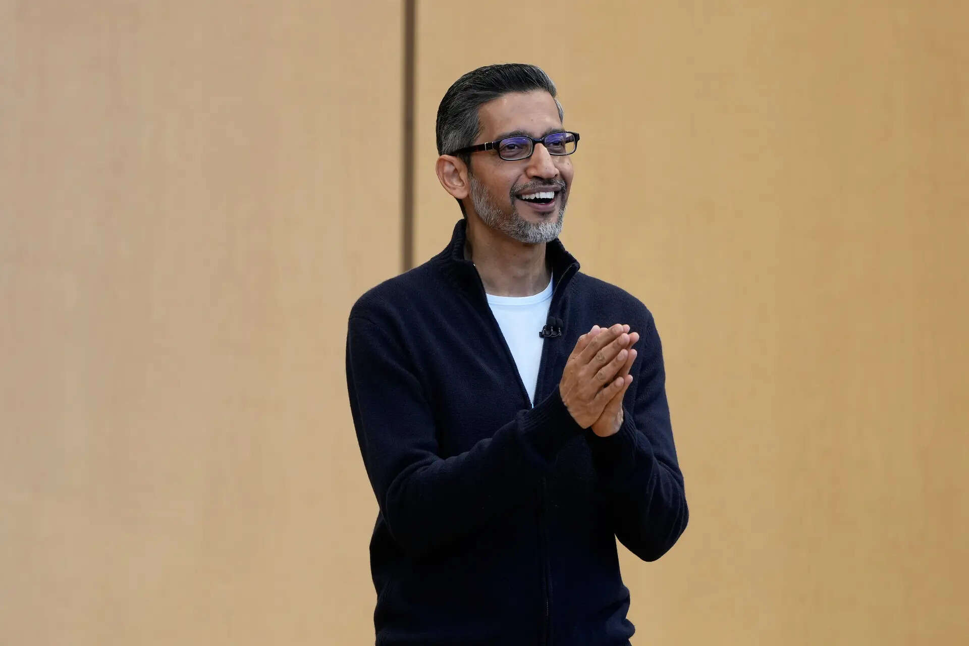 Several Stanford students stage walk-out as Google CEO Sundar Pichai ...