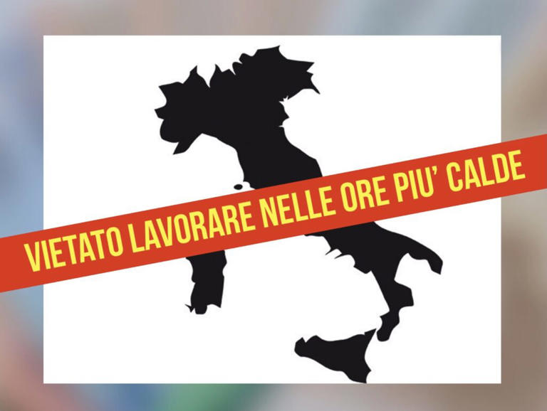 Caldo estremo, 10 regioni fermano il lavoro nelle ore più calde ...