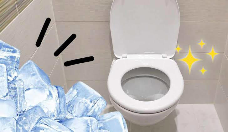 Cubetti di ghiaccio nel WC: il trucco geniale per una pulizia profonda ...