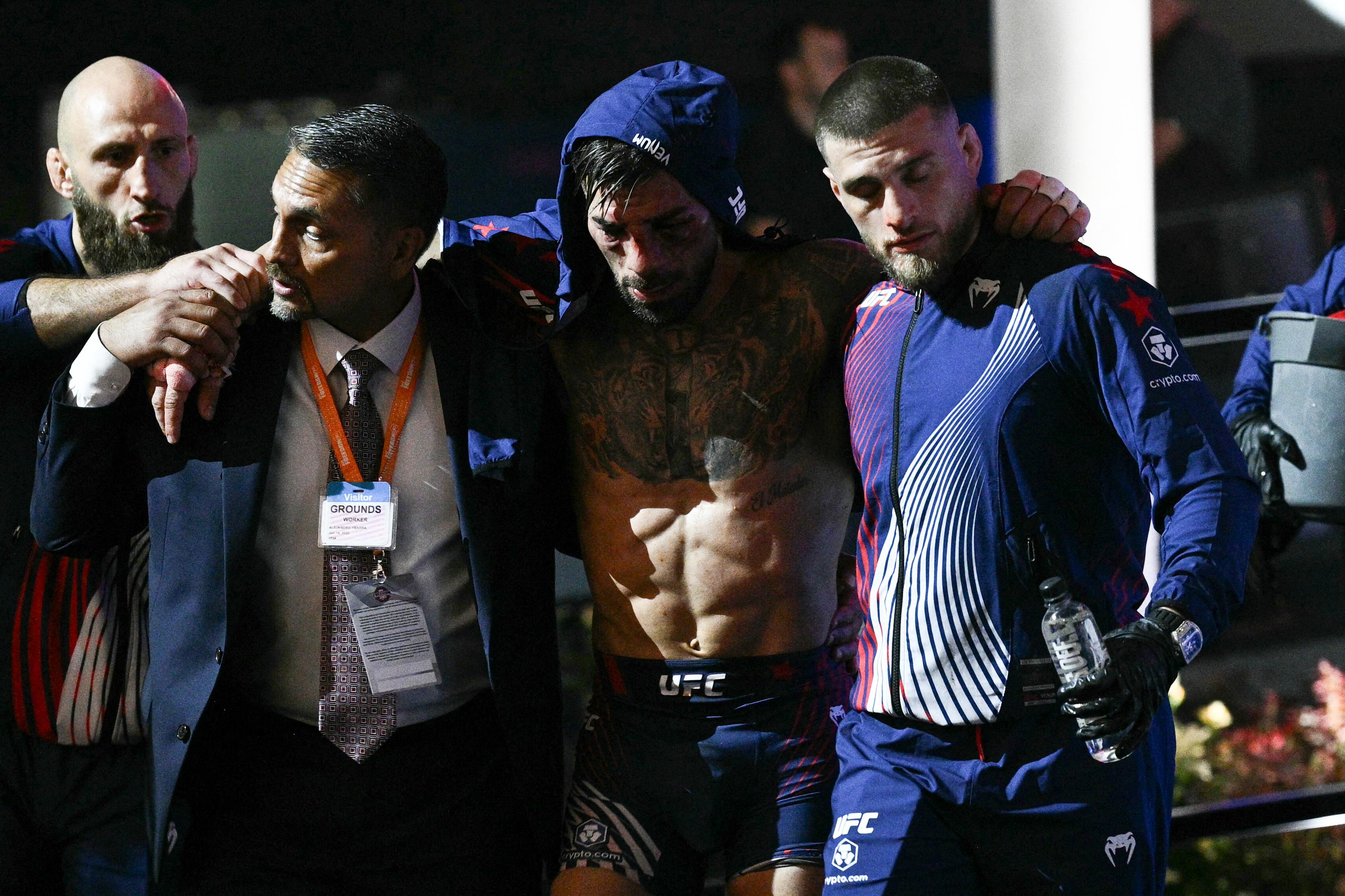Ilia Topuria transported to hospital immediately after UFC White House ...