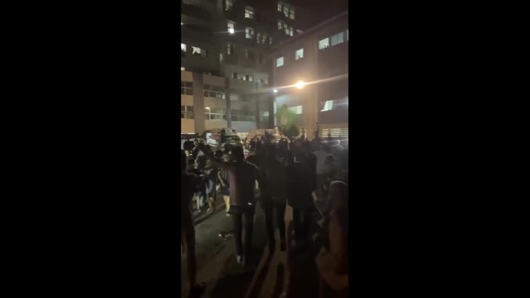 Residents at Lebanon displacement shelter celebrate news of US-Iran deal