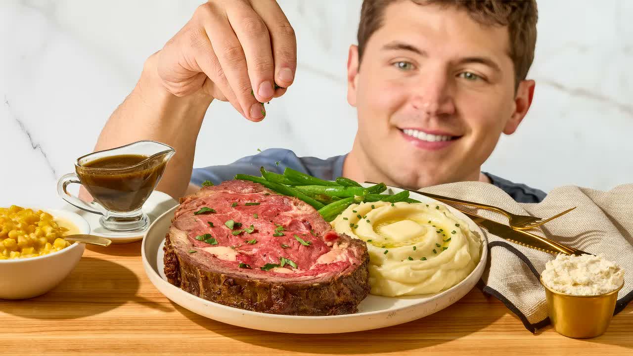 What makes a perfect prime rib - heat, rest, and fat distribution