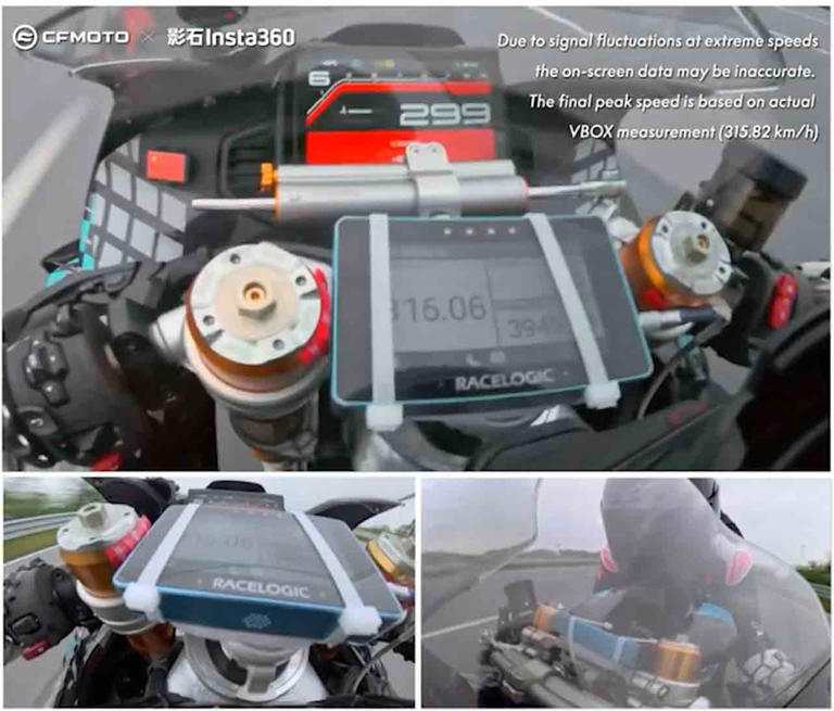 CFMOTO V4-SR RR becomes the fastest Chinese combustion motorcycle ever ...
