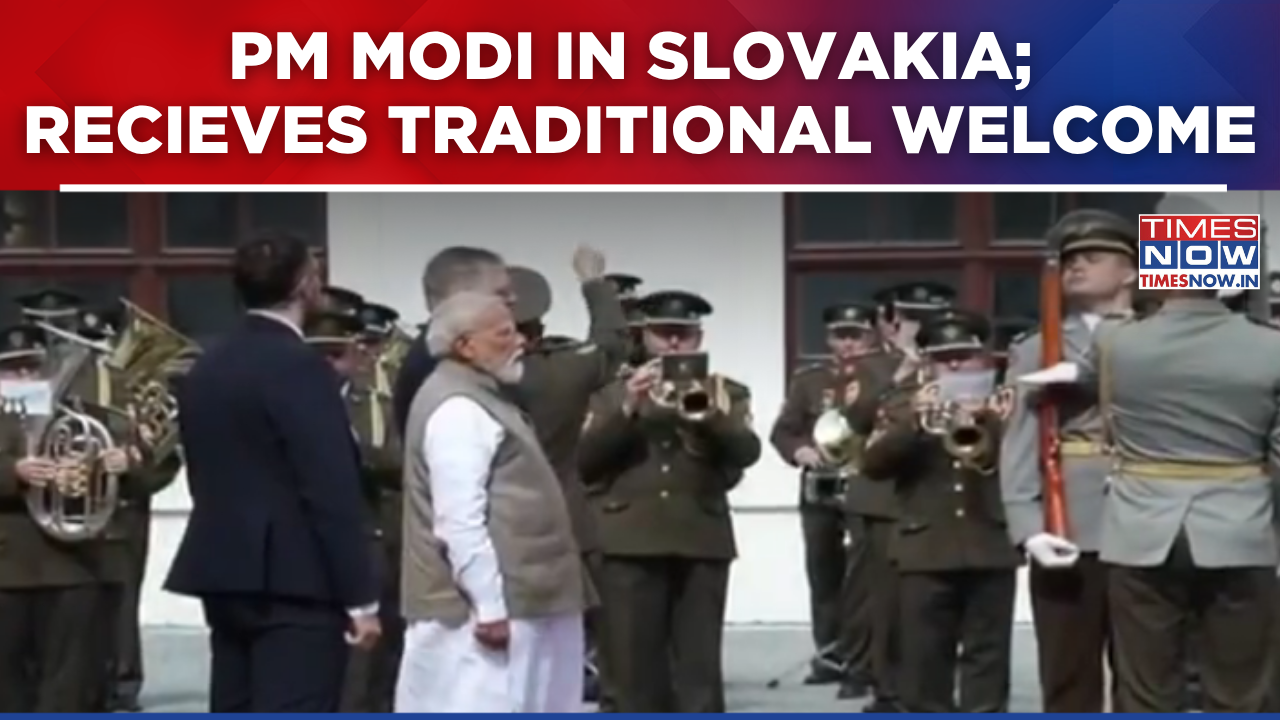 PM Modi Becomes First Indian Prime Minister To Visit Slovakia; Recieves ...