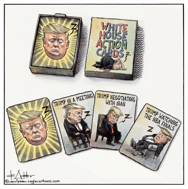 The latest political cartoons from Michael de Adder