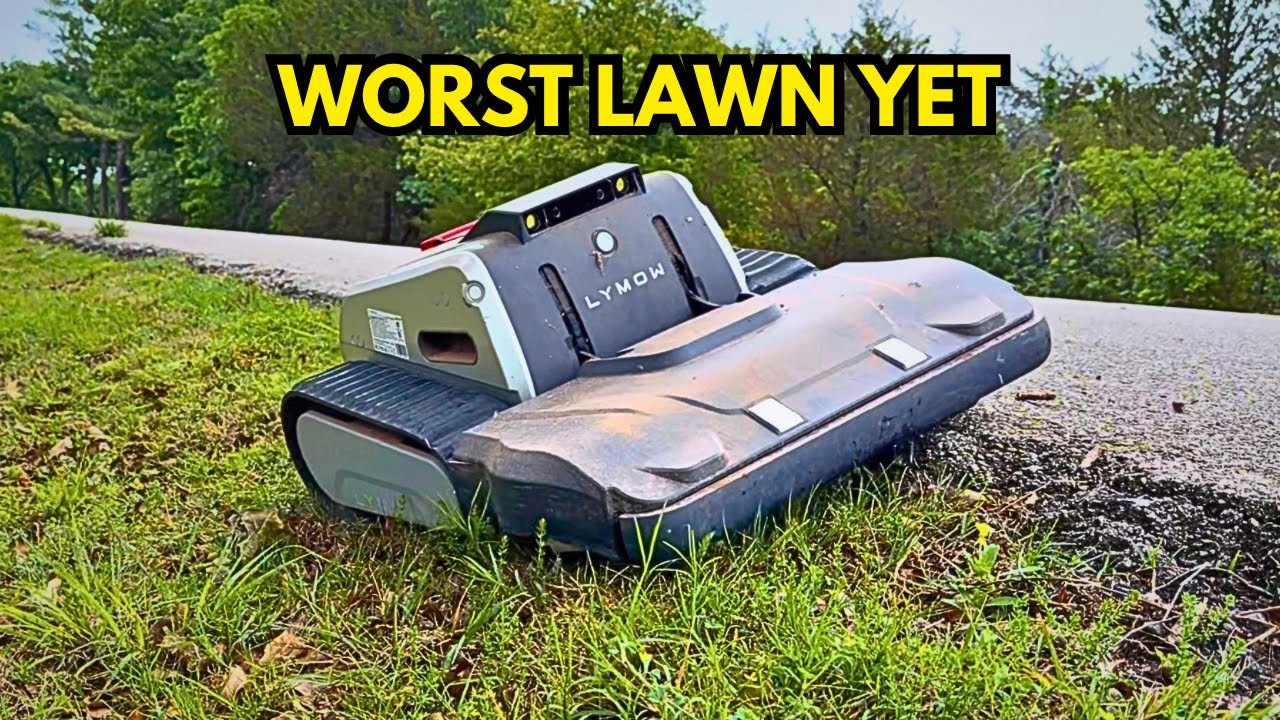The robotic mower that tackles neglected lawns easily