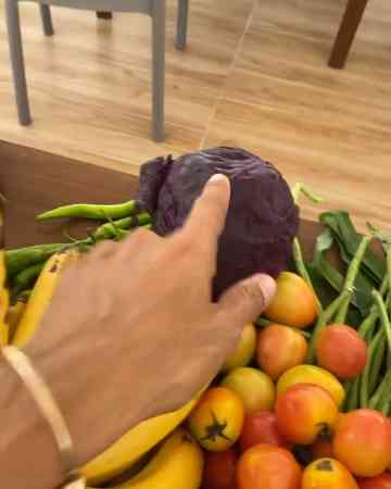 Vegetable haul from King Tower Farm