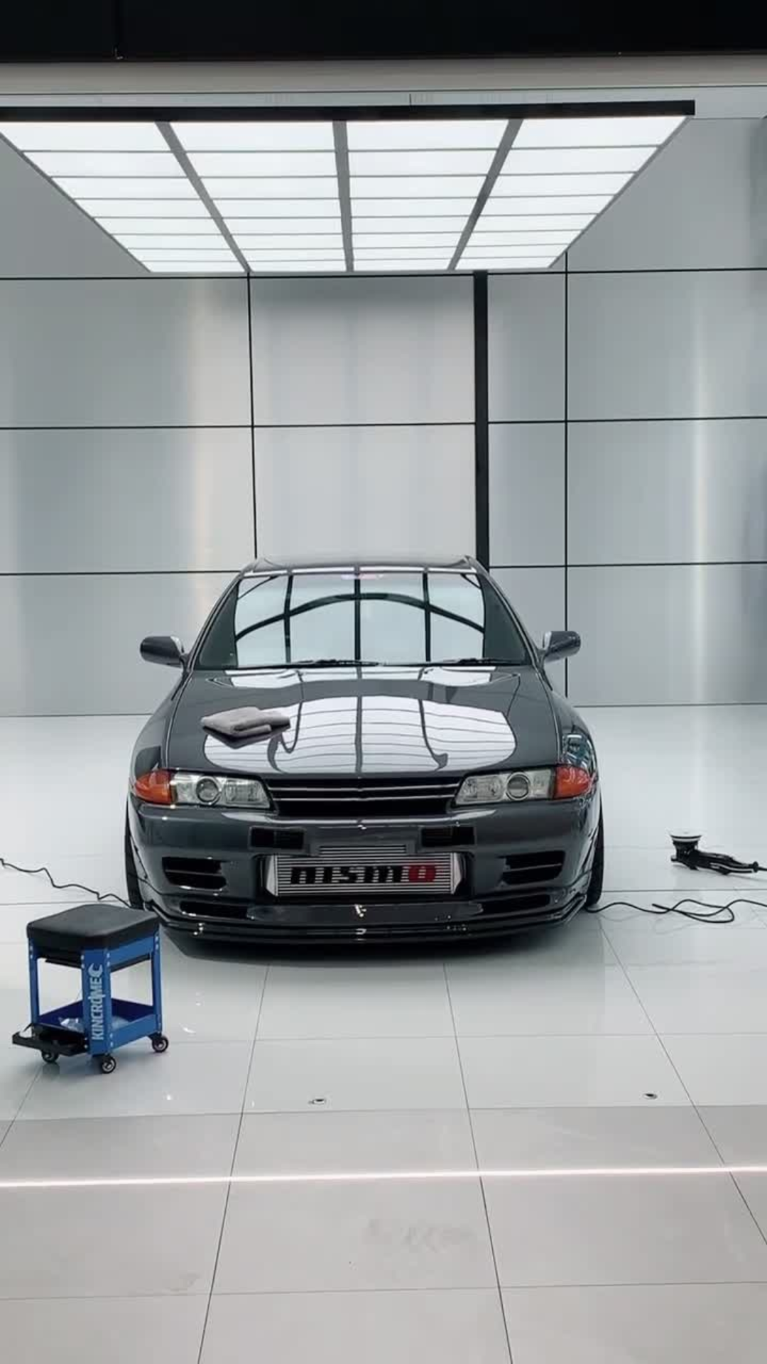 Behind the scenes R32 GTR build in progress JDM project drop