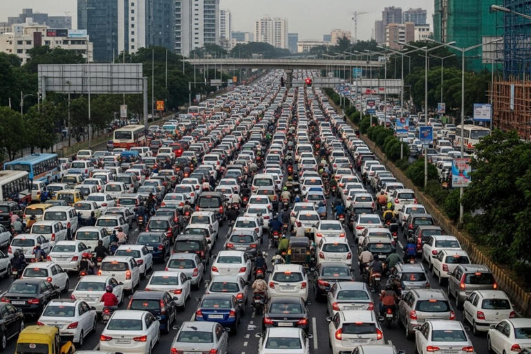 4 km in 35 minutes: Bengaluru man says city's traffic has reached ...
