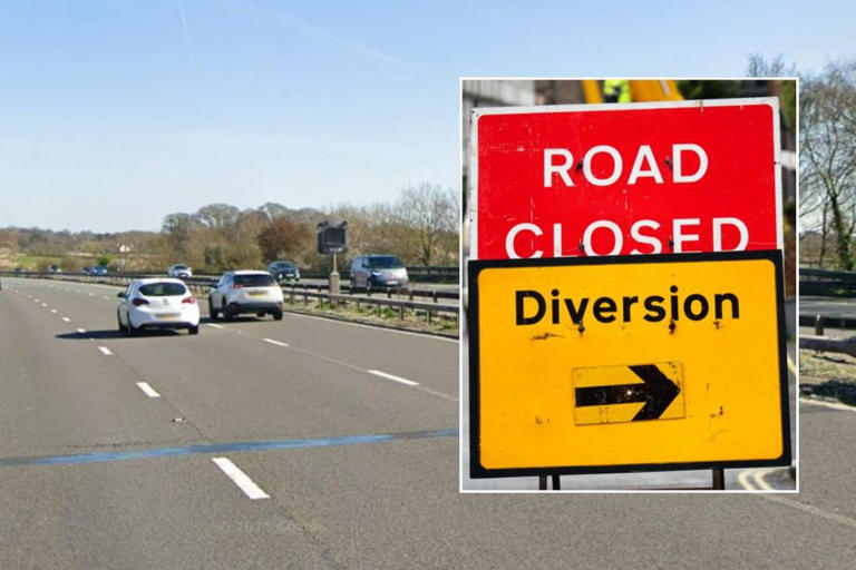 M53 traffic: Police-led investigation shuts major motorway after ...