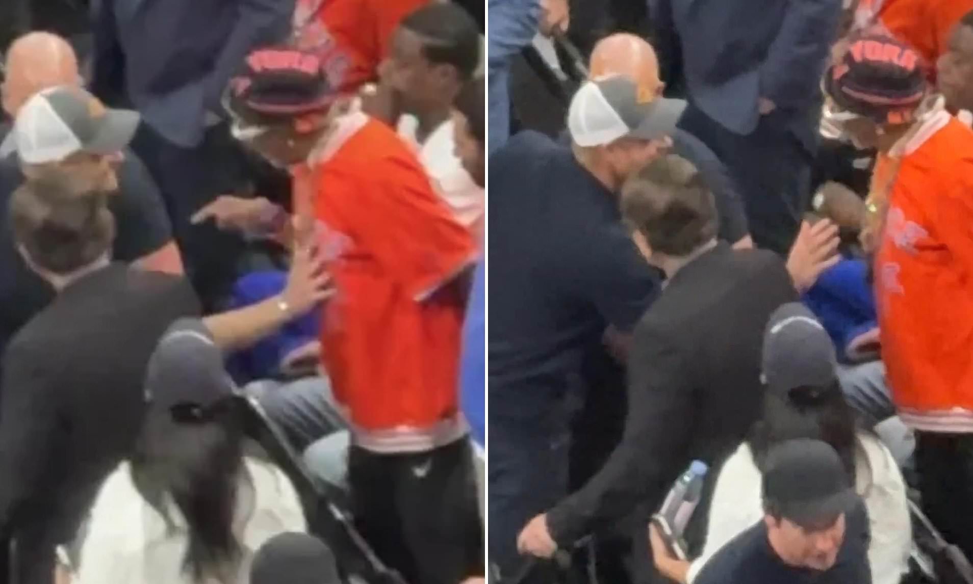 Awkward moment Spike Lee appears to snub Prince Harry as he made solo ...