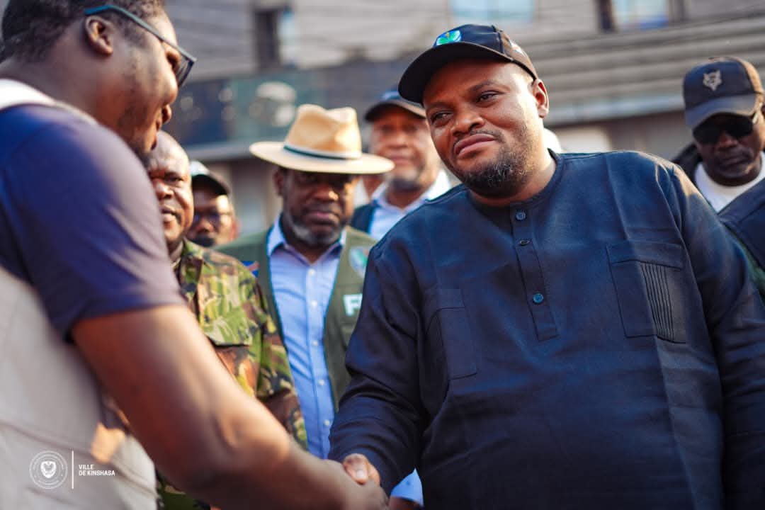 Kinshasa : Daniel Bumba satisfait après l’inspection des travaux de ...