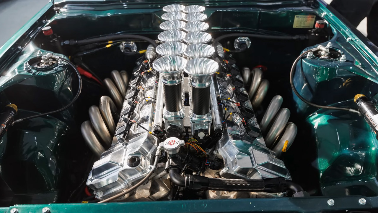 V12 swapped Celica featuring the powerful Toyota Century engine