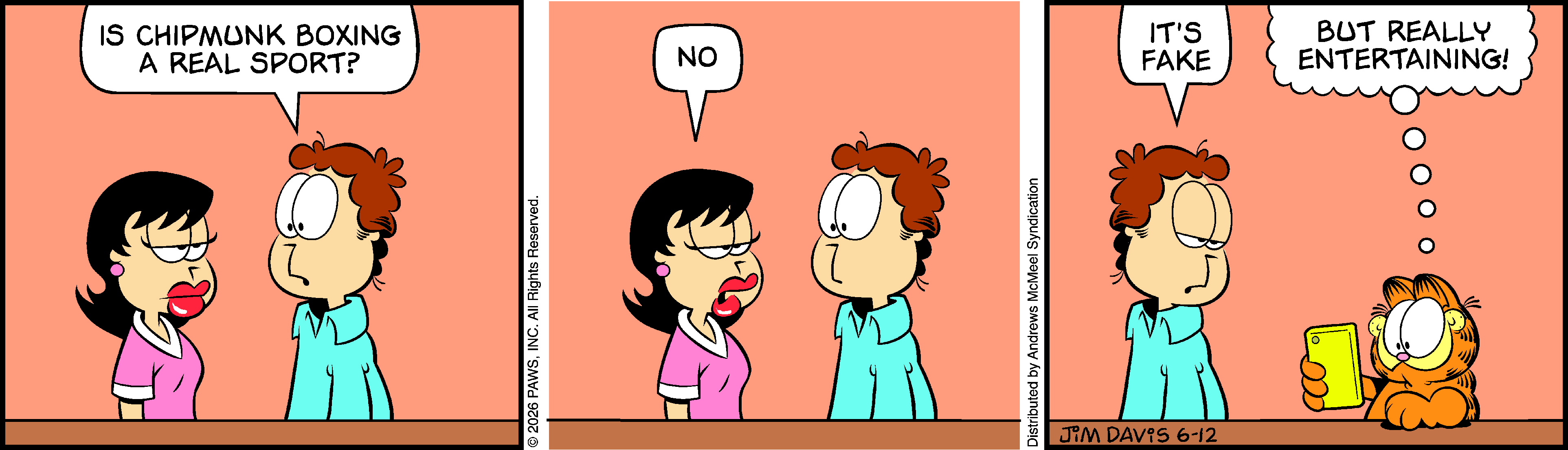 Garfield by Jim Davis