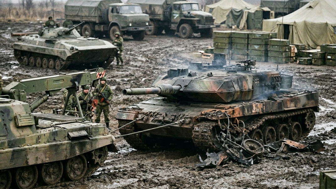 Russia seizes a Leopard 2A6 and the real prize is inside