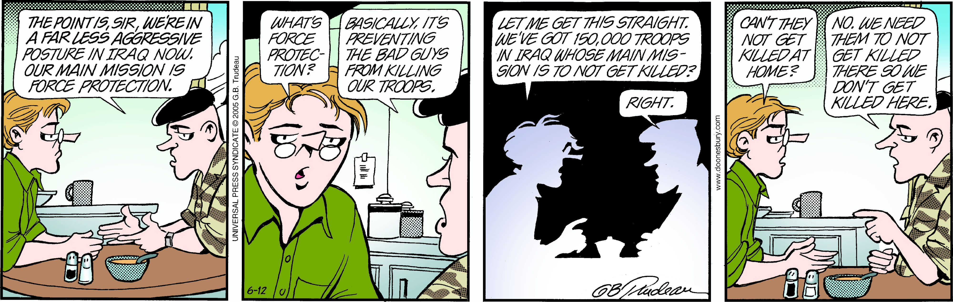 Doonesbury by Garry Trudeau