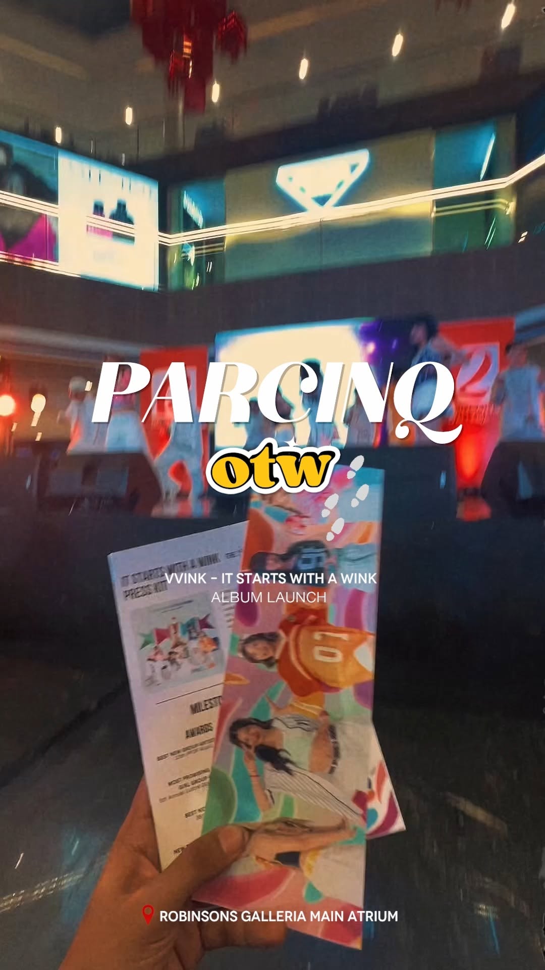 VVINKPH launches It Starts With a Wink album at Robinsons Galleria