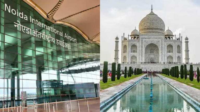 Taj Mahal now just two hours away as Noida International Airport begins ...
