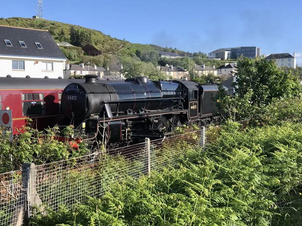Jacobite steam train derails in Mallaig as ScotRail services on line ...