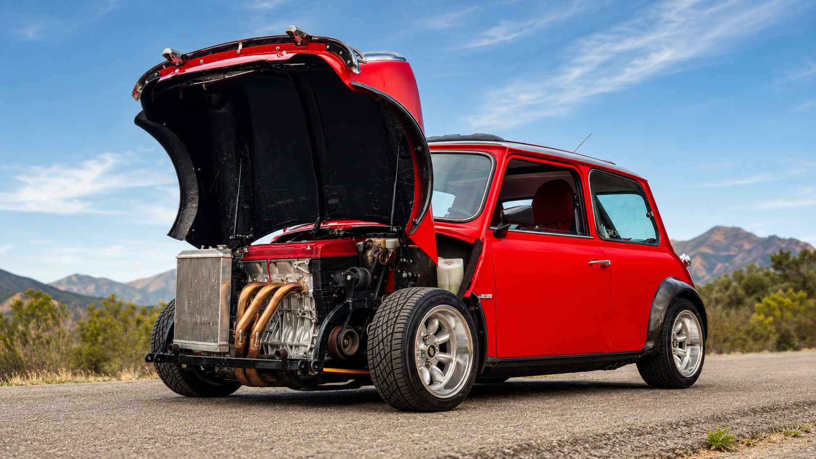 What happens when a classic Mini gets a Type R engine?