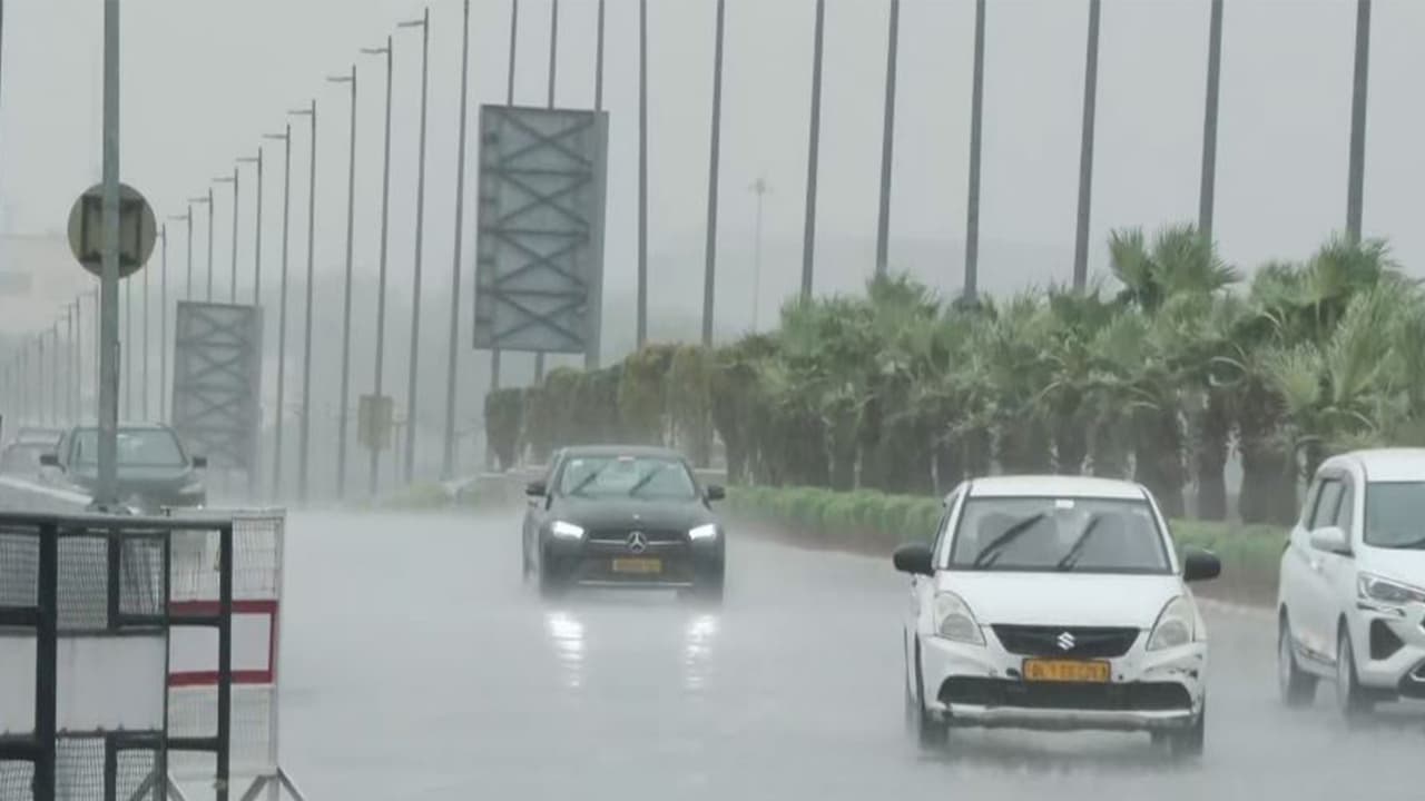Delhi weather: Red alert issued as heavy rain, gusty winds hit city
