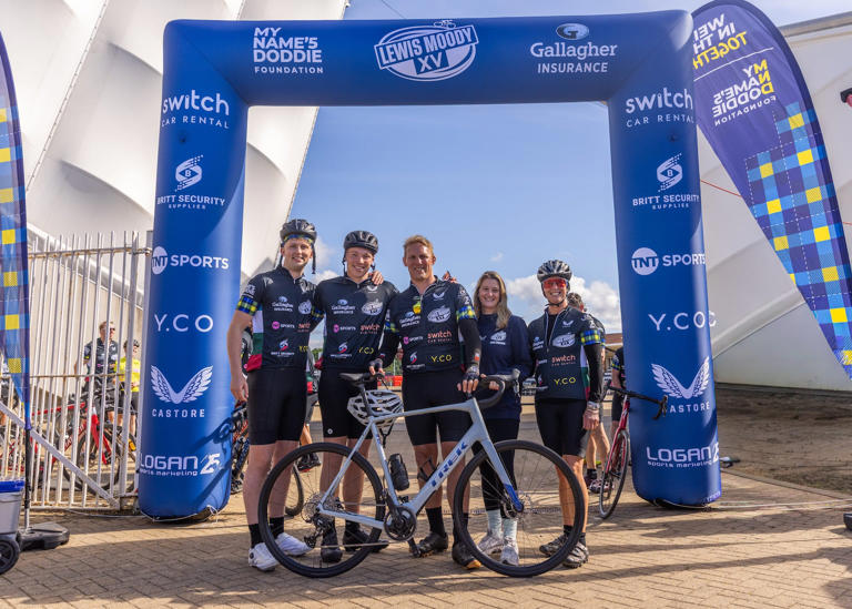 Doddie Weir’s wife and son join Lewis Moody’s 500-mile ride to fund MND ...