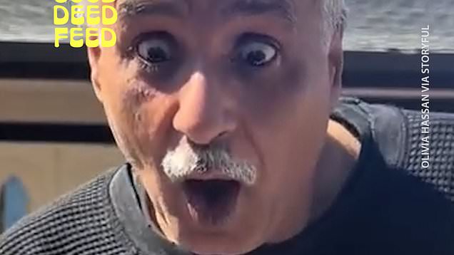 Dad's overjoyed reaction when he's surprised with tickets to the World Cup