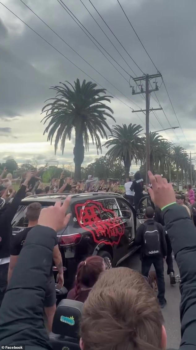 Wild scenes as $5k cash giveaway spirals into chaos as cops are forced ...
