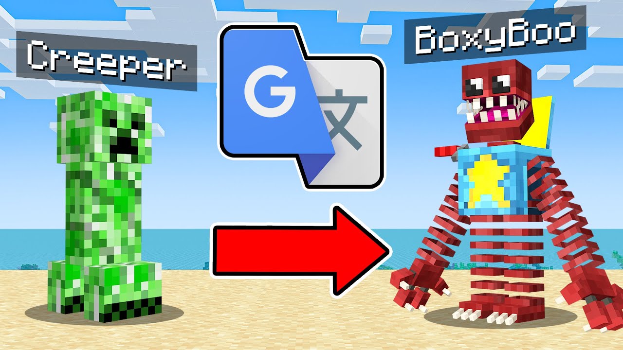 I Google translated Minecraft mobs 1,000,000 times