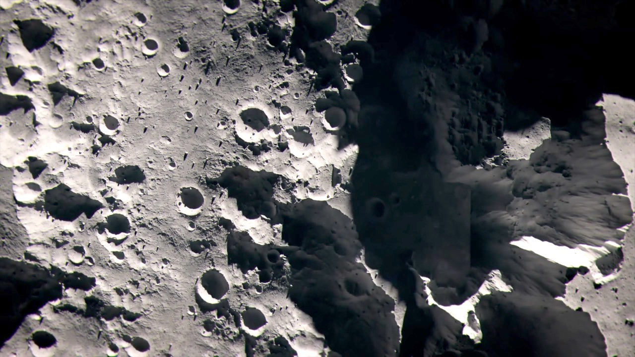 Moon's dark craters challenge water hunt for astronauts