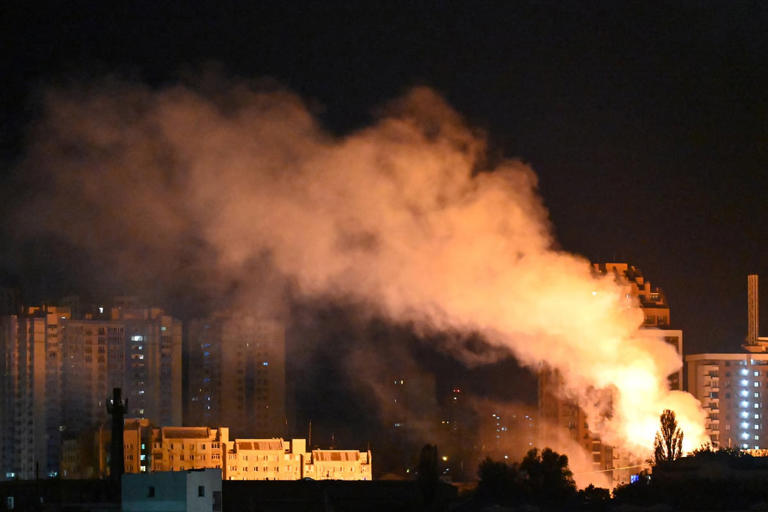 Deadly strikes on Ukraine kill nine and leave massive Kyiv cathedral in ...