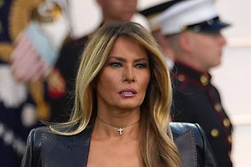 Melania Trump trolls all say the same as she steals show with plunging ...