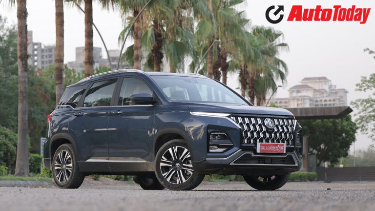 MG Hector Plus facelift review, first drive: Subtle update, familiar ...