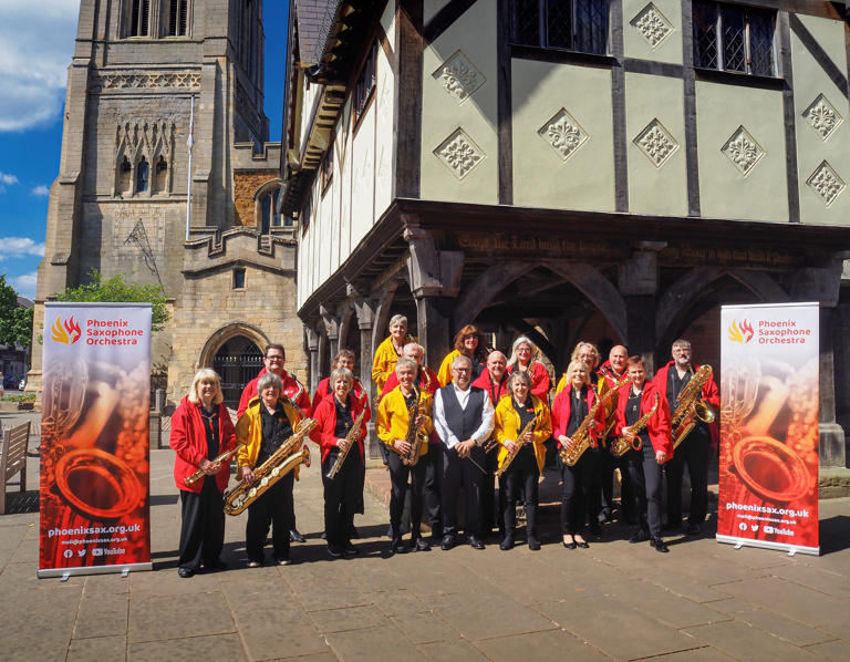 Recorders and saxophones combine for joint fundraising concert