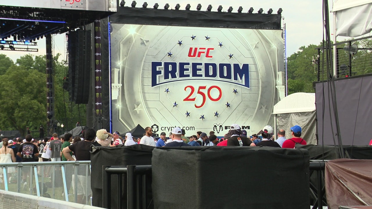 UFC Freedom 250 street closures, parking restrictions continue Monday