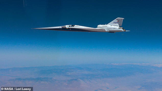 NASA's 'Son of Concorde' breaks the sound barrier: $247 million ...