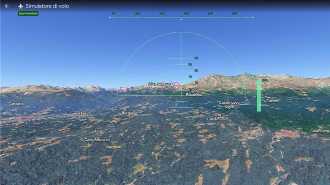 Google Earth come Flight Simulator: ecco come iniziare a volare