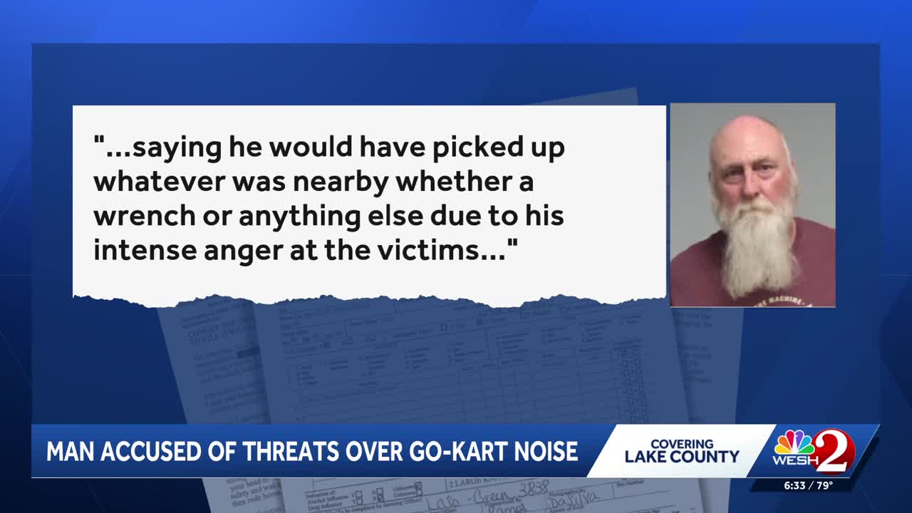 Man arrested after threatening teens with knives over go-kart noise ...
