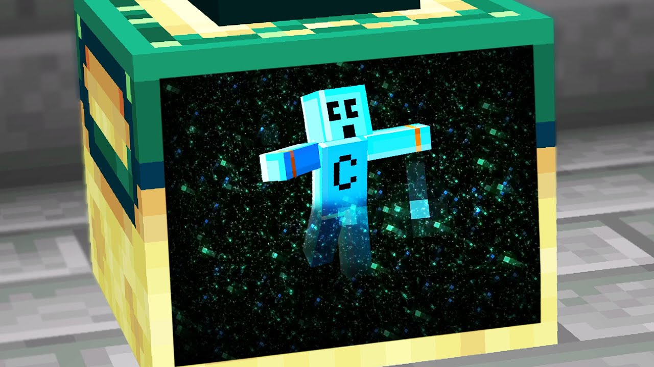 Using unique powers to step inside any Minecraft world block